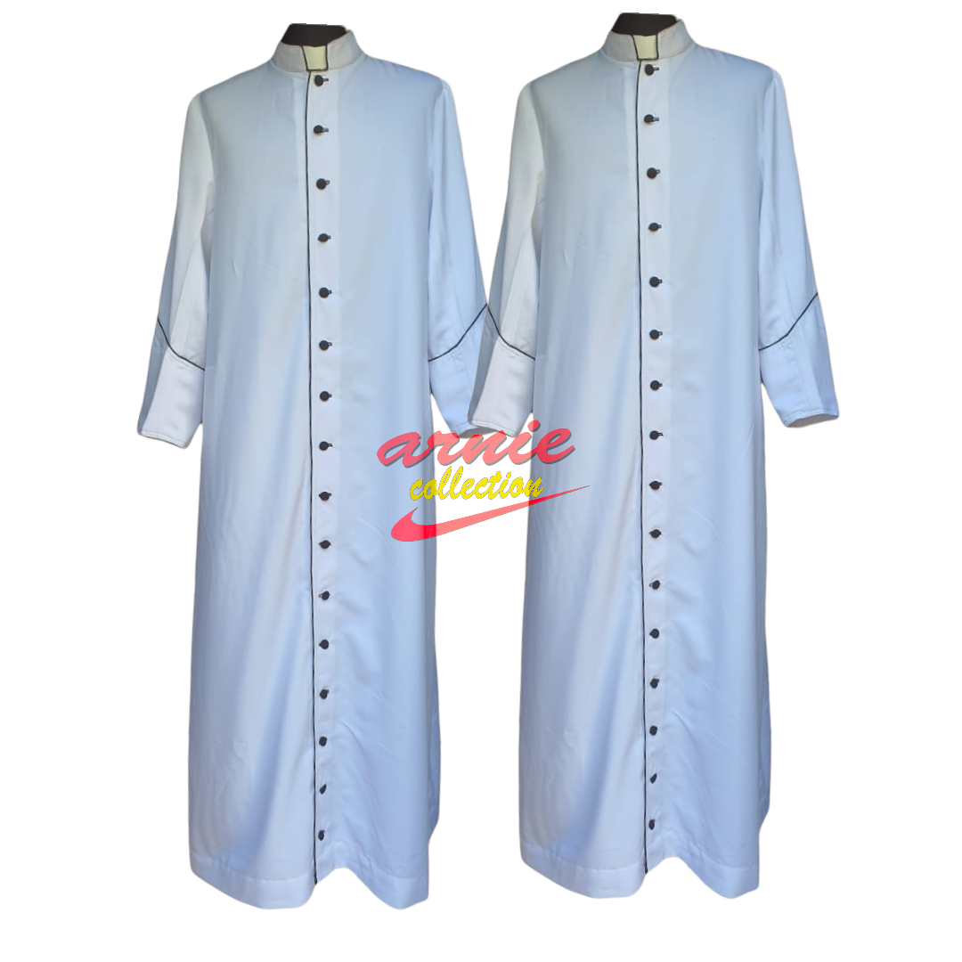 Jubah Vikep Putih – Toko Rohani-Arnie Collection