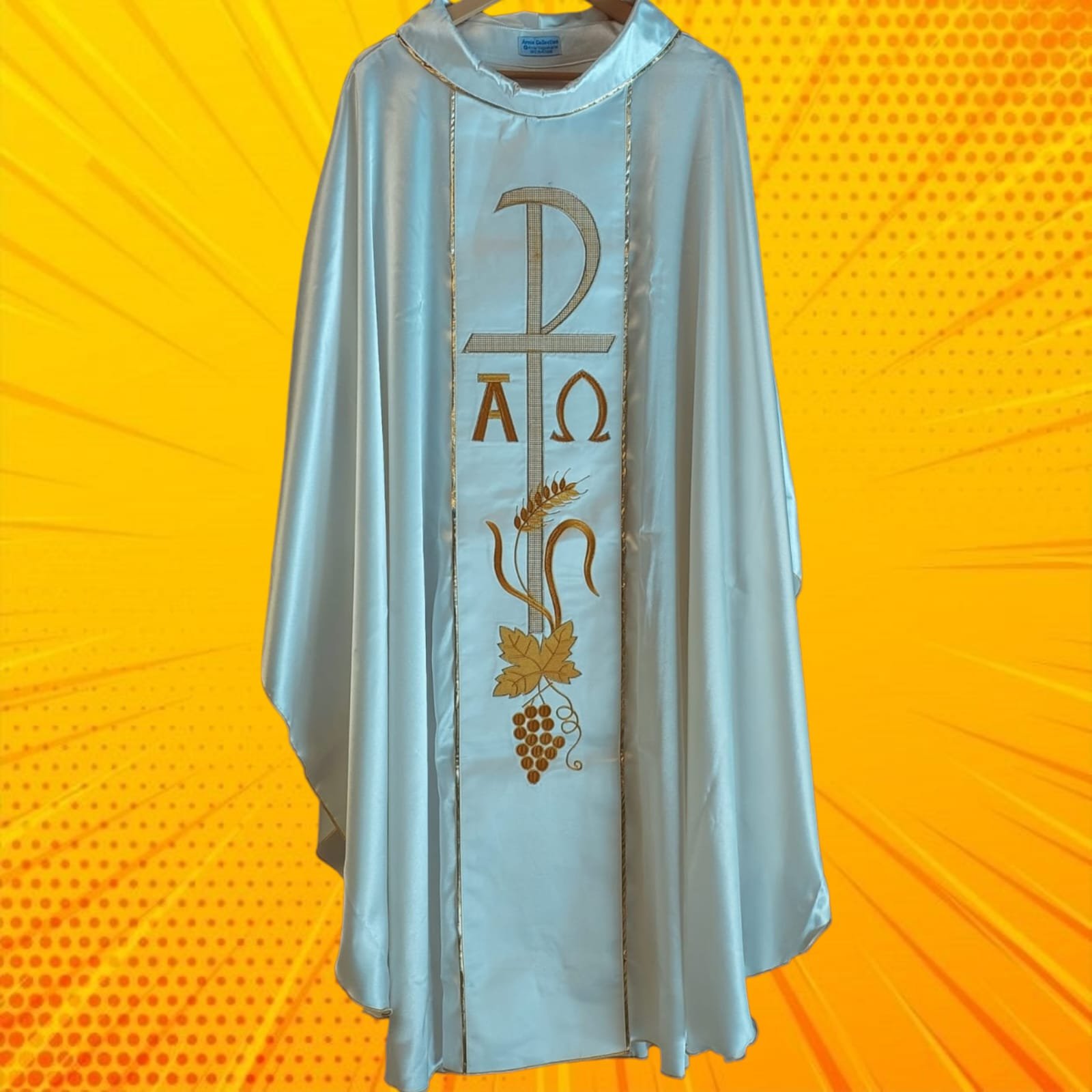 Kasula Warna Putih – Toko Rohani-Arnie Collection