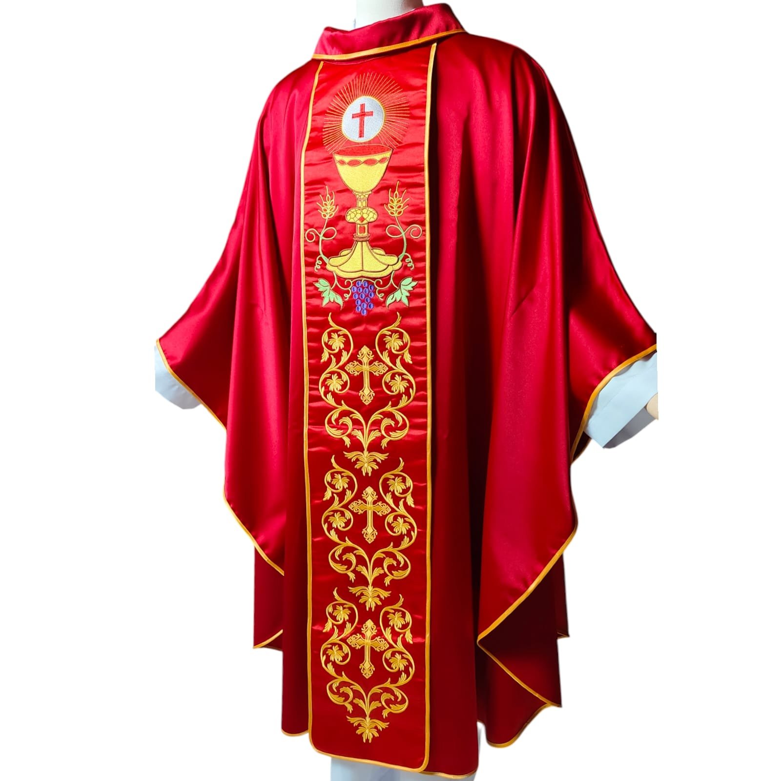 Kasula Imam Warna Merah – Toko Rohani-Arnie Collection