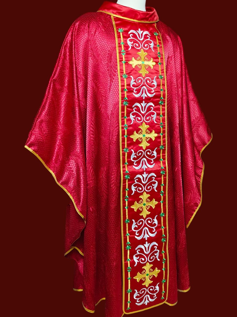 Kasula Imam Warna Merah – Toko Rohani-Arnie Collection
